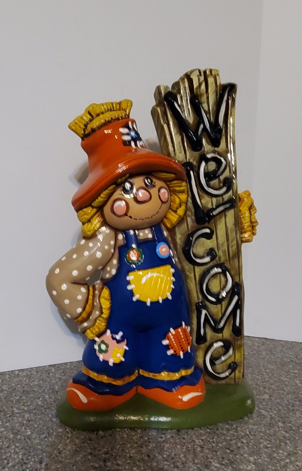 Scarecrow Welcome Sign - Etsy