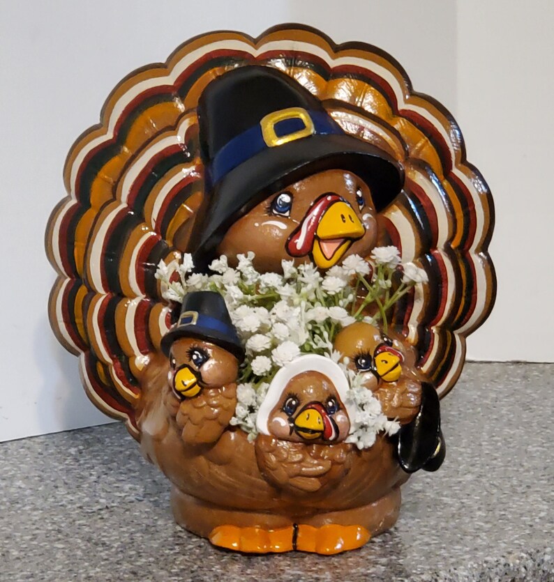 Ceramic Turkey Triplets! Ready to Announce the Holiday Season. Pricing ...