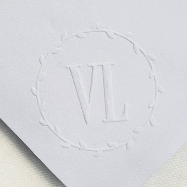 Embossed Invitation - Etsy