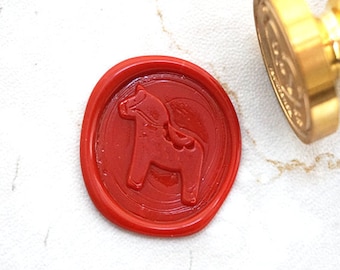 Swedish Dala Horse Linnae Flowers - Etsy
