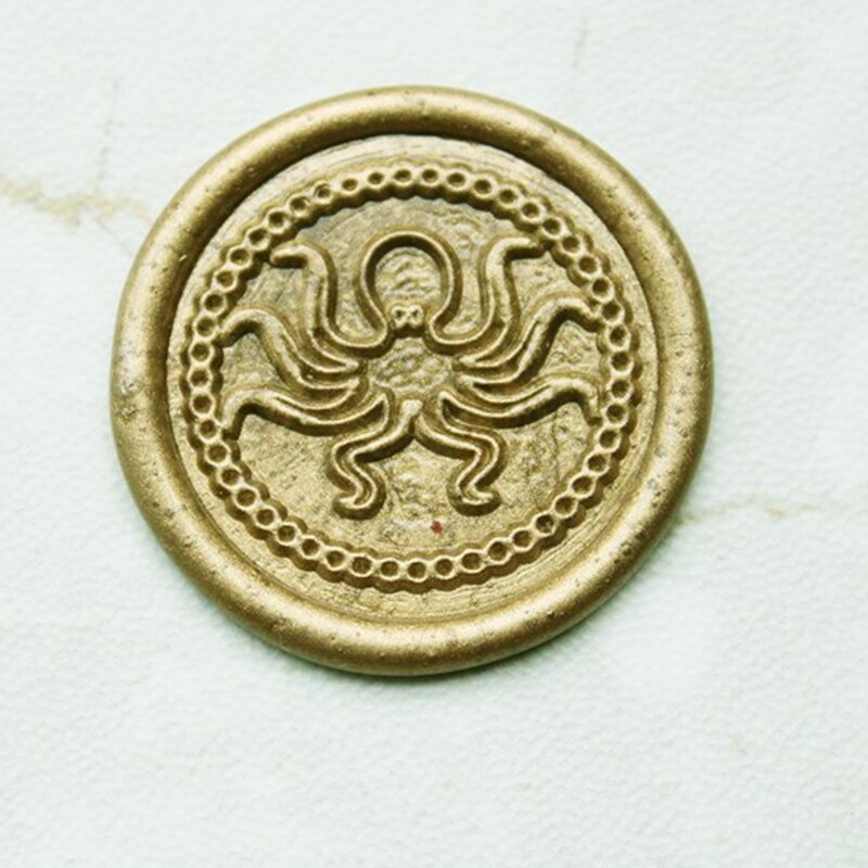 Octopus Stamp - Etsy