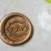 Rectangle Monogram Wax Seal Stamp Personalized Initial - Etsy