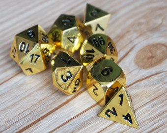 Solid Gold Dice | Etsy
