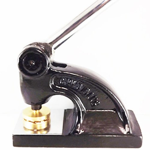 Custom Heavy Duty Desk Embosser Business Logo Stampwedding - Etsy