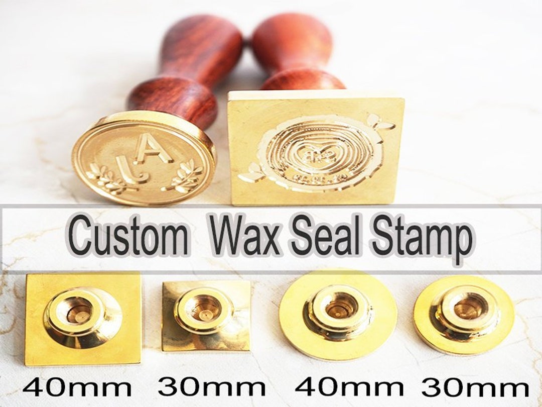 Custom Wax Seal Stamp Personalized Logo Sealing Wax Stamp Letter Seals ...