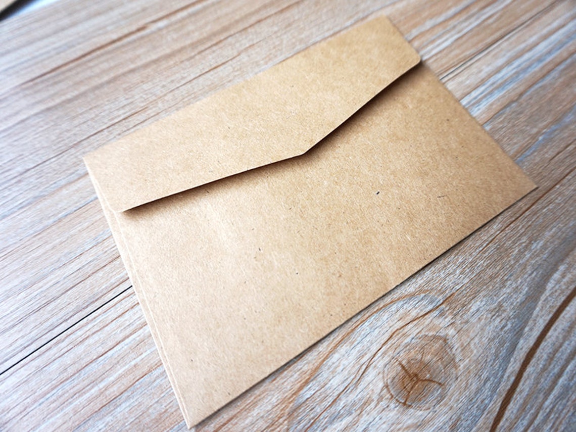 Brown Kraft Envelopes kraft Wedding Envelopesinvitation - Etsy