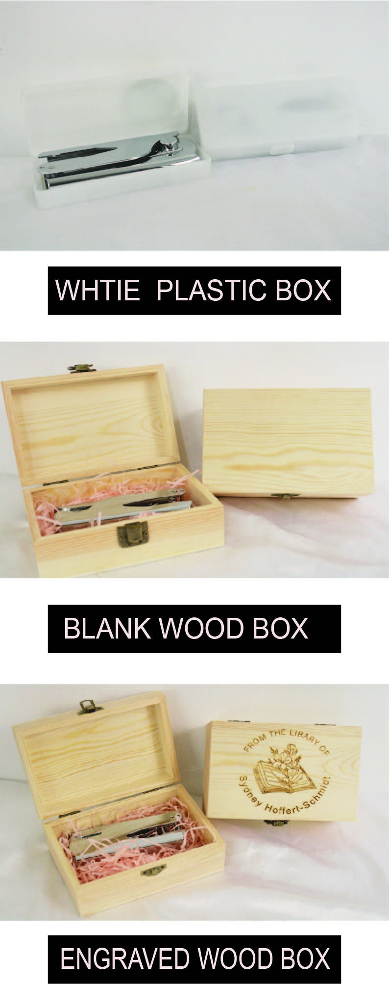 Personal Library Embosser Custom Library Book Stamp Hand | Etsy