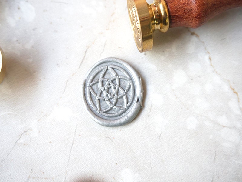 Venus Flower Wax Seal Stamp Kit Galaxy Astronomy Sealing Stamp - Etsy