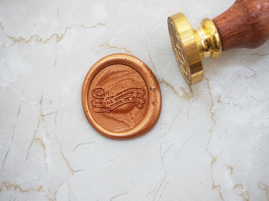 Musical Note Wax Seal Stamp/ Wedding Invitation Seal/symbol | Etsy