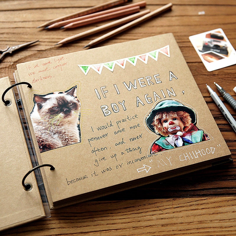 Square Photo Album - Etsy