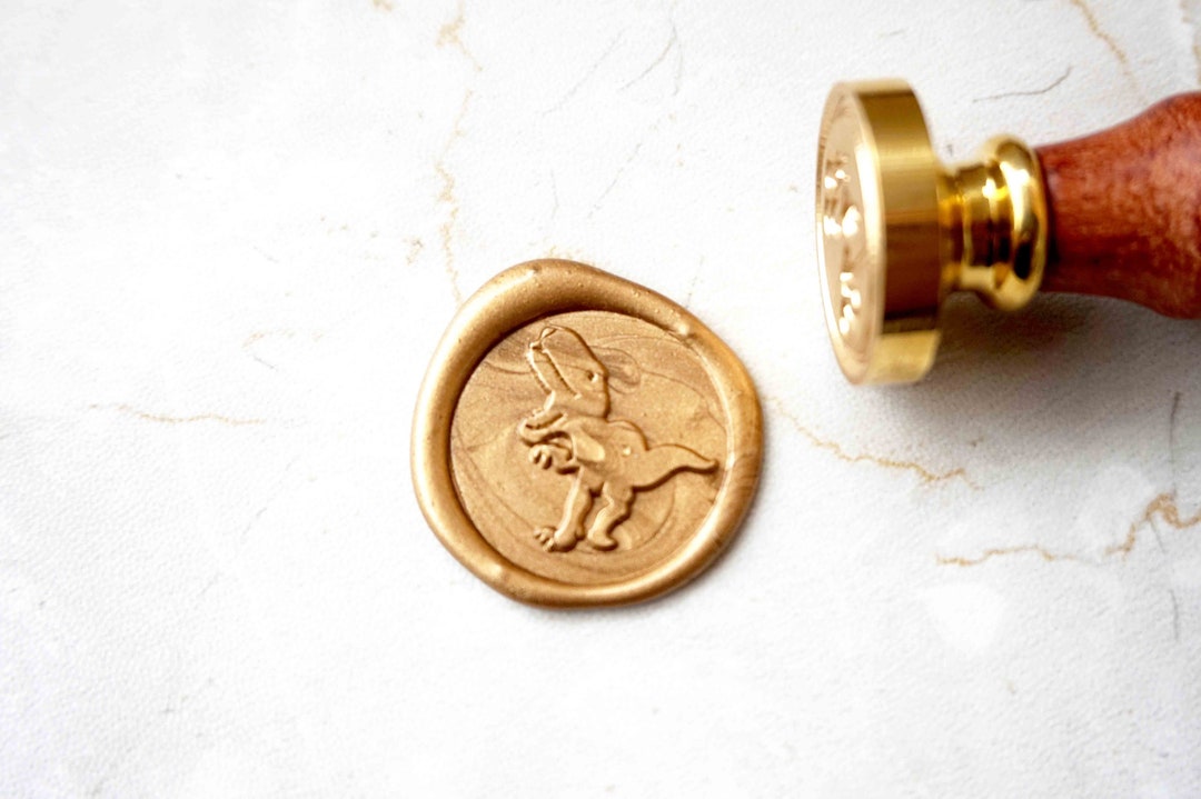 Dinosaur Wax Sealing T-rex Skull Wax Seal Kit Wedding Wax Seal ...