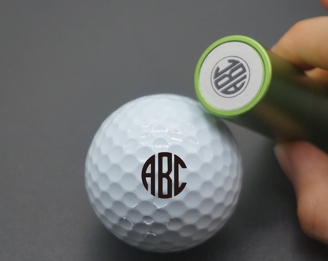 Golf Ball Stamp, Custom Golf Ball Stamp, Stainless Steel Golf Stamp ...