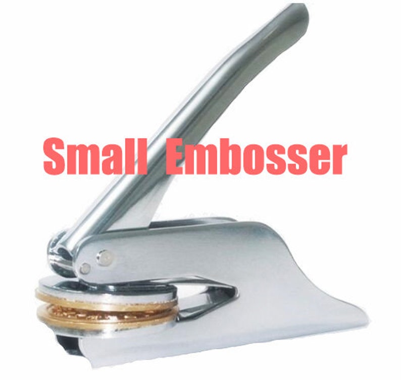 Custom Heavy Duty Desk Embosser Business Logo Stampwedding - Etsy