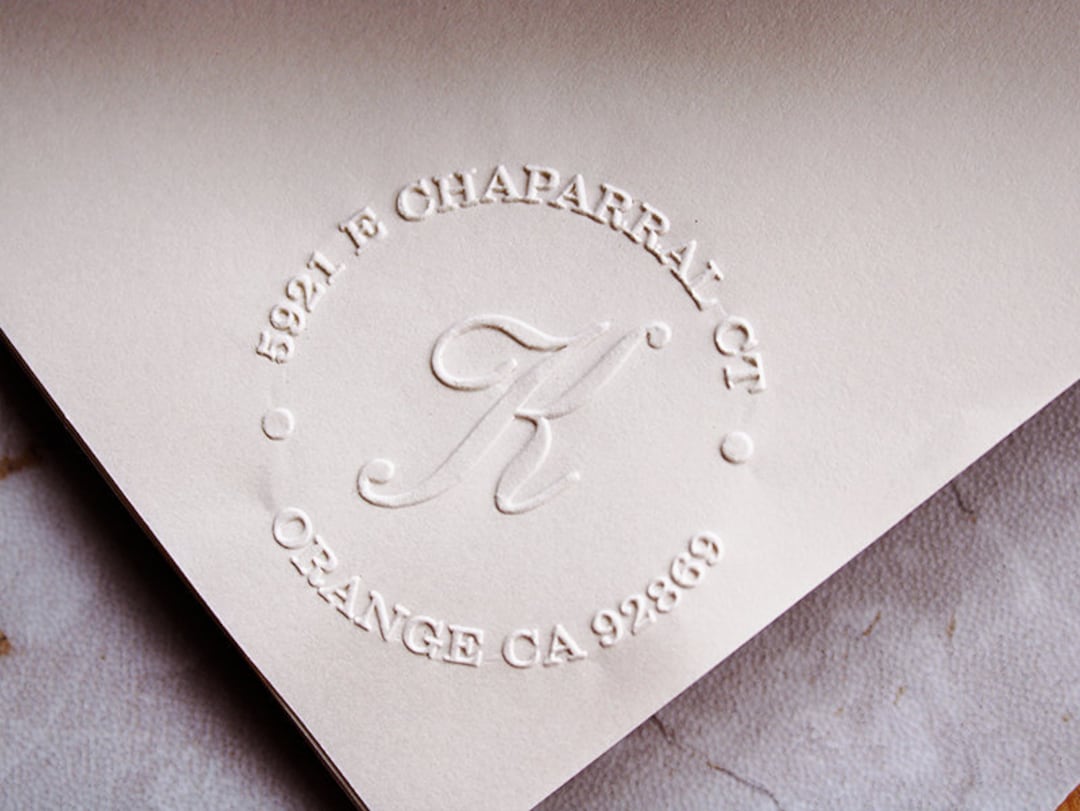 Address Embosser, Custom Address Embosser, Custom Embosser, Embossing ...
