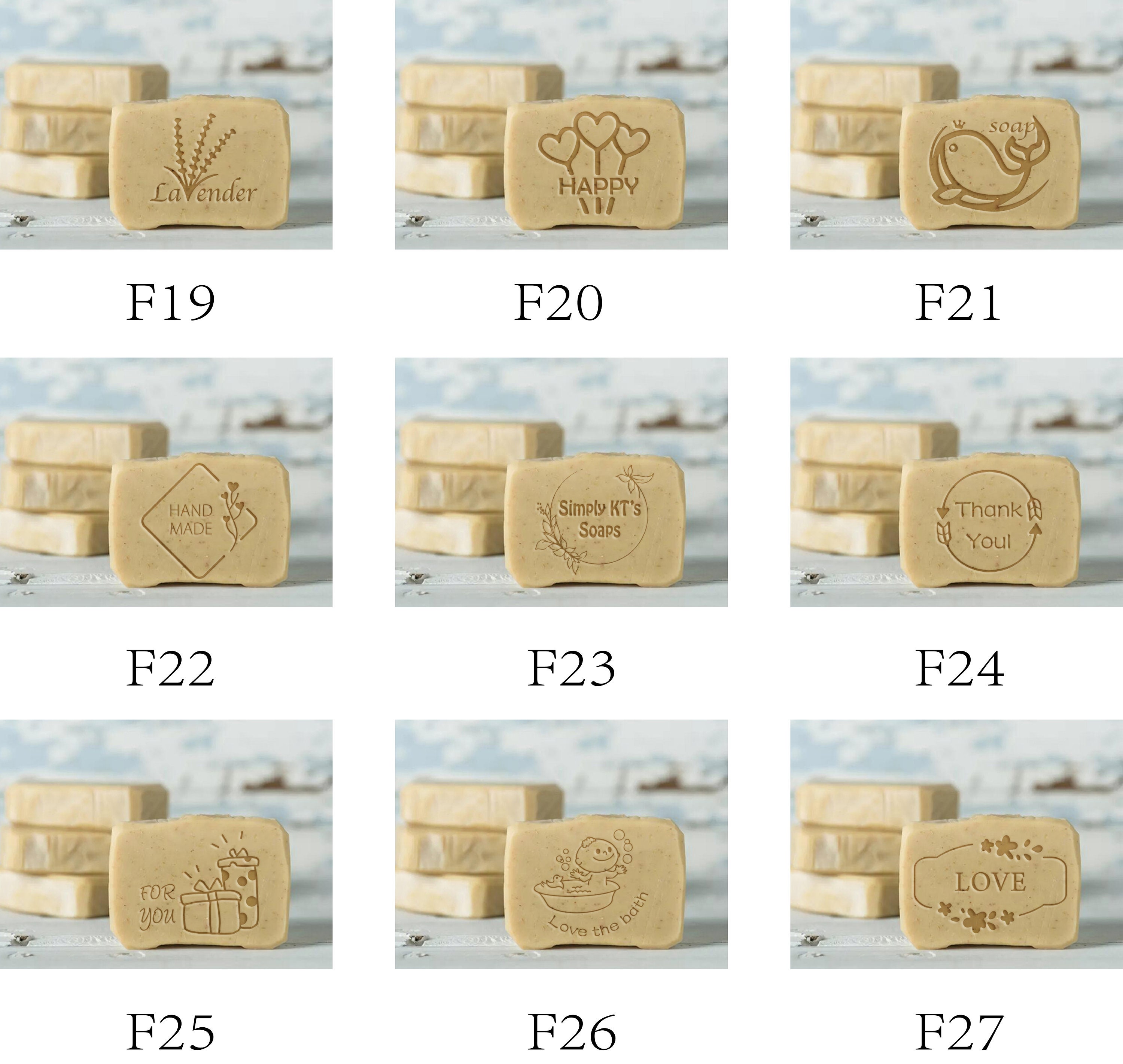 Cute Elephant Soap Stamp Baby Soap Stamp Acrylic Mold | Etsy