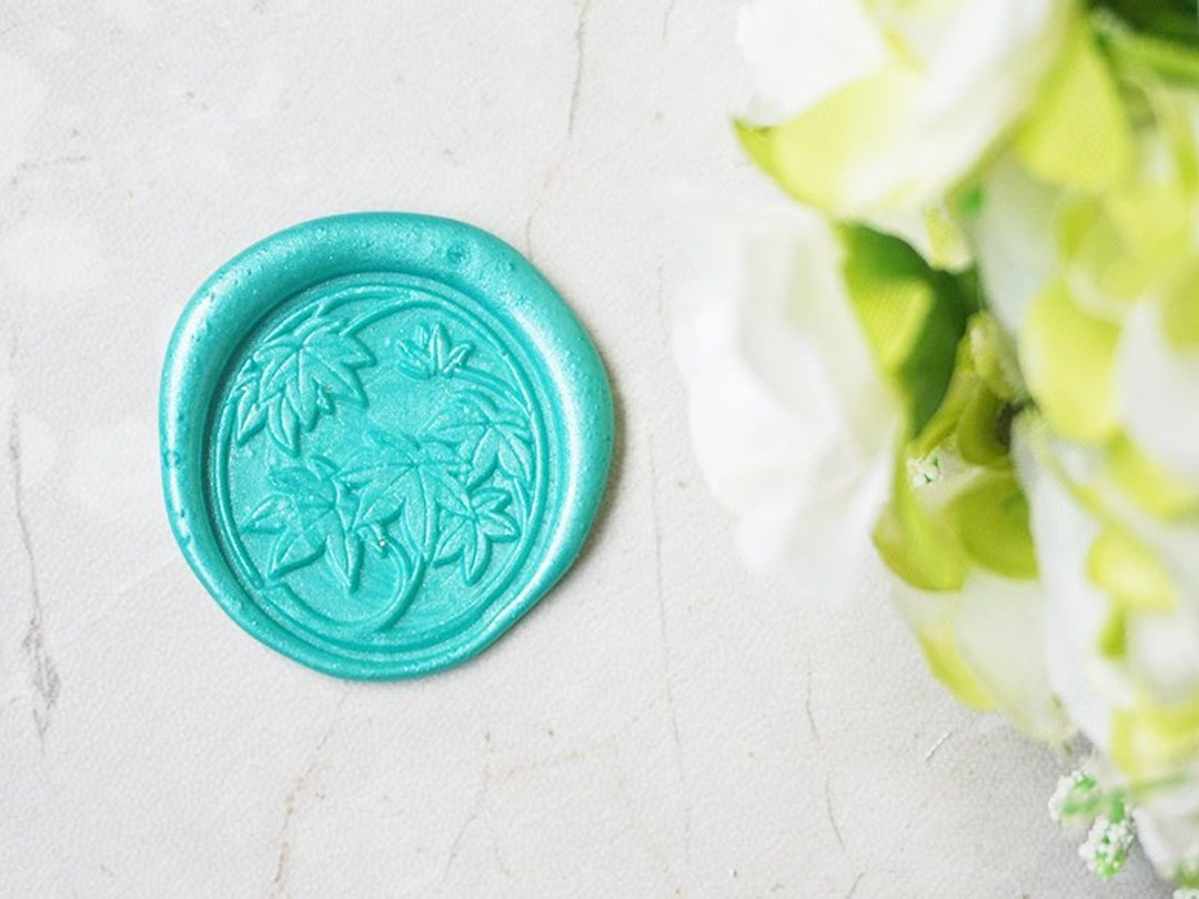Palm Tree Wax Seal Wax Seal Stamp / Custom Wax Seal Kit/ Wedding Seal ...