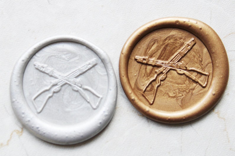 Pistol Gun Seal Stamp Kit Weapon Sealing Wax Stamp Kits - Etsy