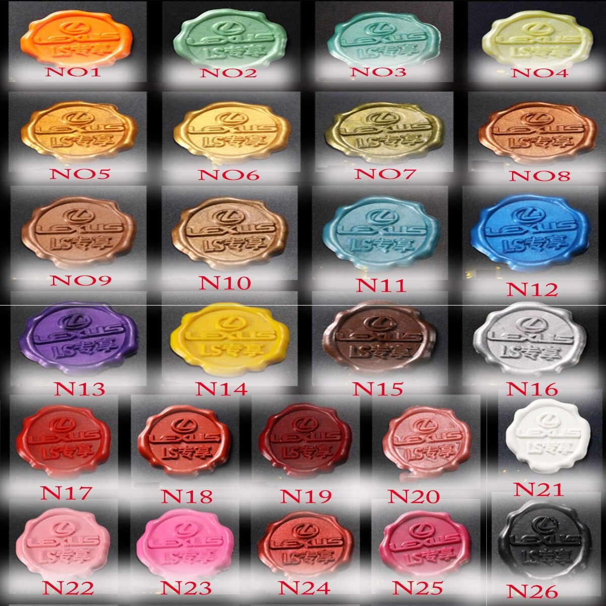 Custom Double Initial Wax Seal Sticker RSVP Wax Seals - Etsy