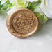 Rectangle Monogram Wax Seal Stamp Personalized Initial - Etsy