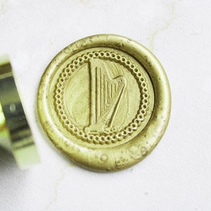 HARP Wax Seal Stamp/ Sealing Wax Seal/gift Wax Stamp for Pet Lover ...