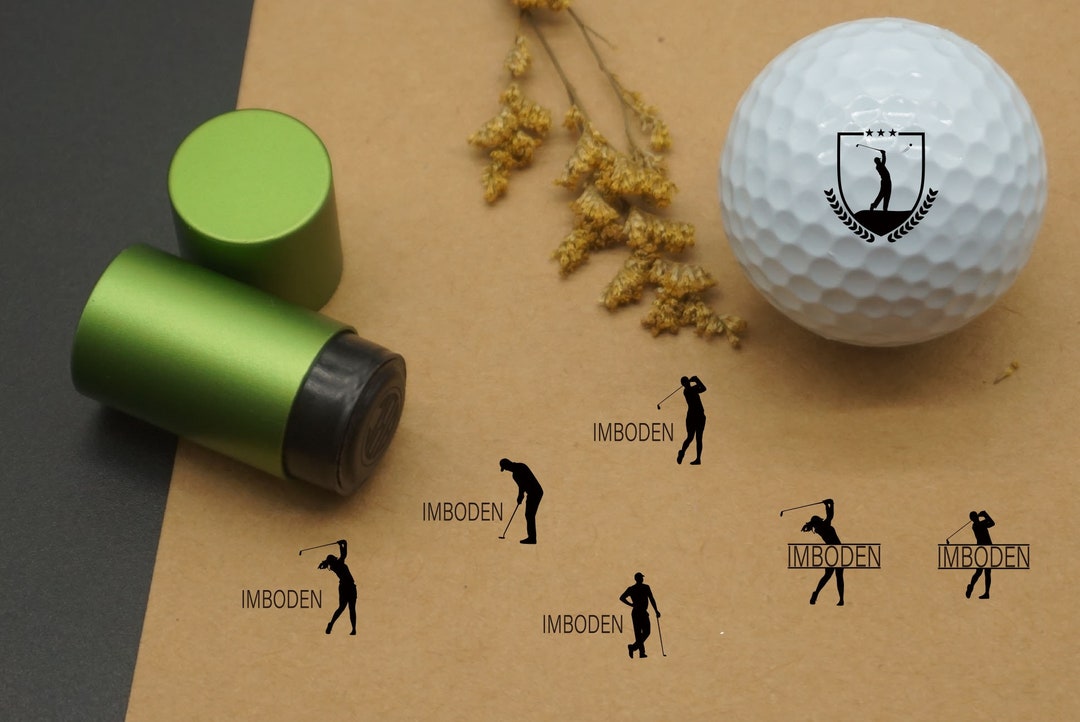 Customize Your Logo for Golf Ball Stamp, Custom Ink Stamp, Different ...