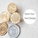 Finger Print Wax Seal Stamp KIT ,party Invitation Sealing Stamp ...