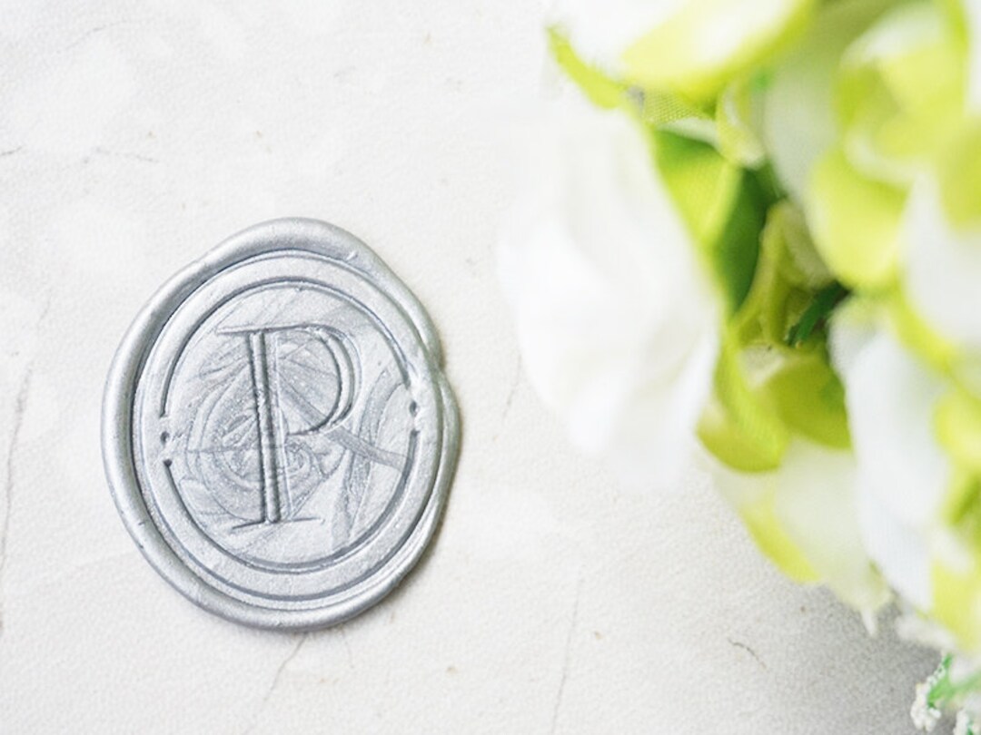 Custom One Initial Sealing Wax Stamp - Personalized Wax Sealing Stamp ...