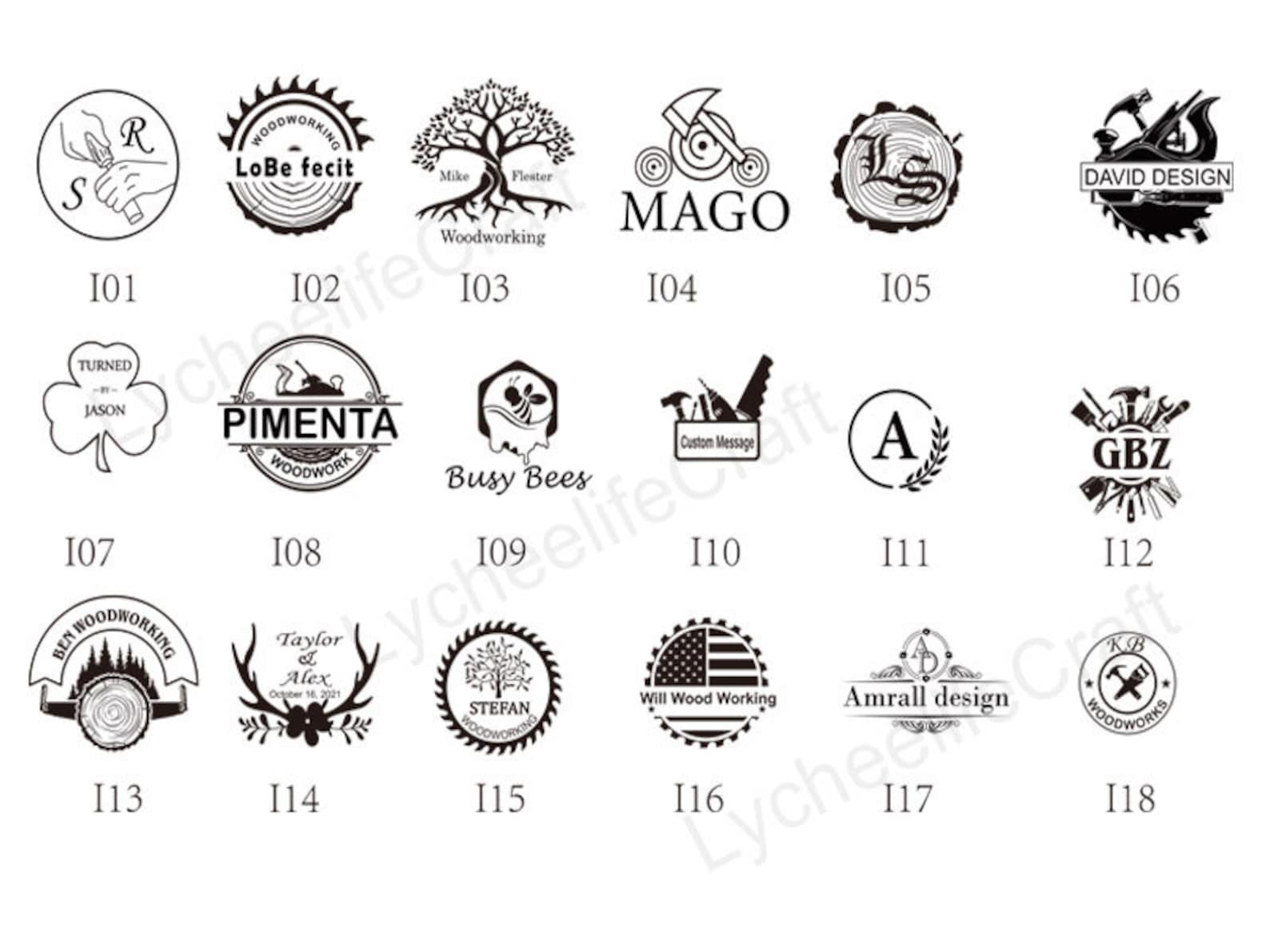 Custom Branding Iron Stamp/ Metal Stamp Heat Emboss Stamp / Custom Wood ...