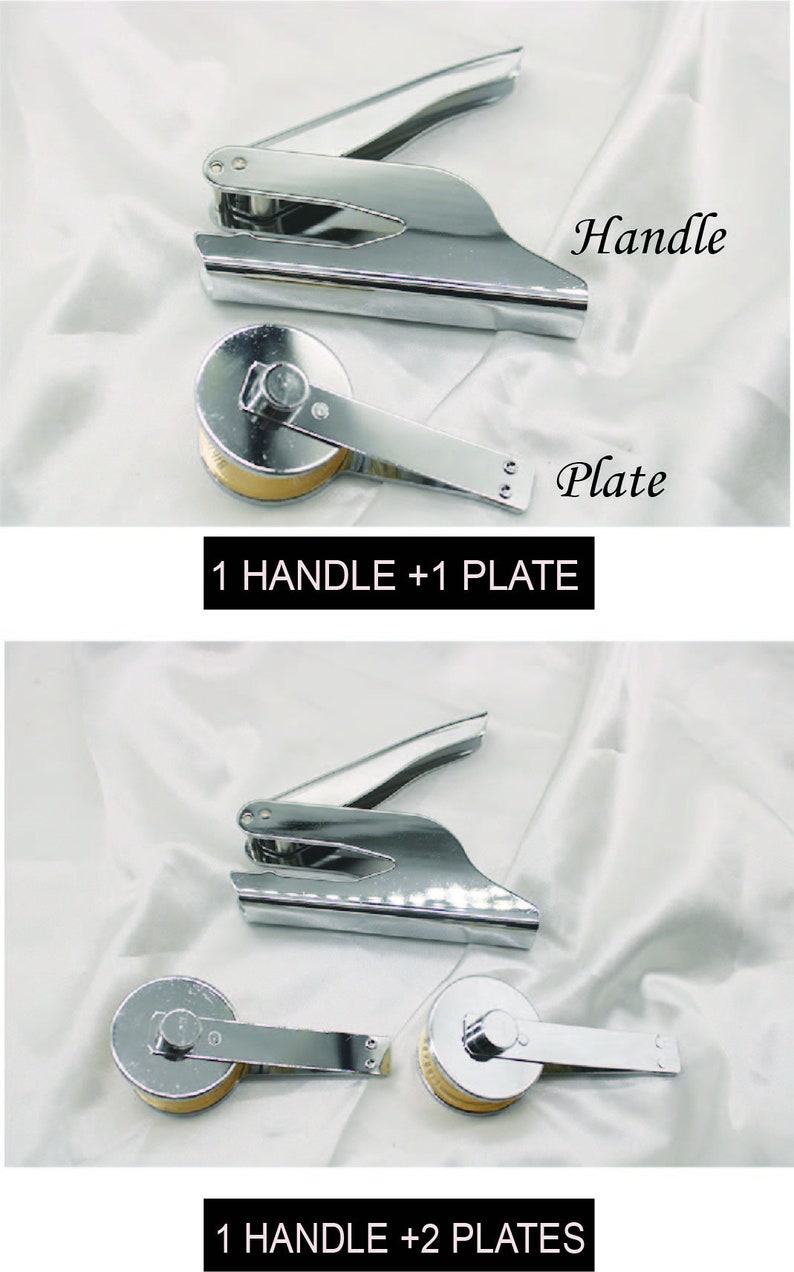 Personal Library Embosser Custom Library Book Stamp Hand | Etsy