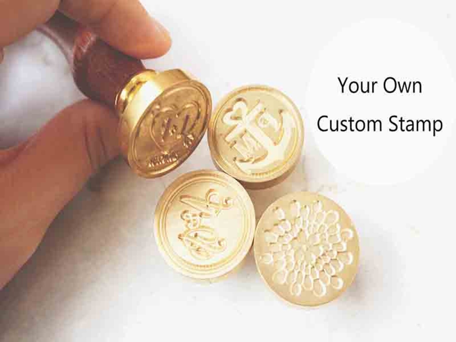 Custom Monogram /custom Wedding Wax Seal Stamp/ Initial Seal | Etsy