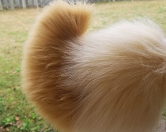 Faux fur tail | Etsy