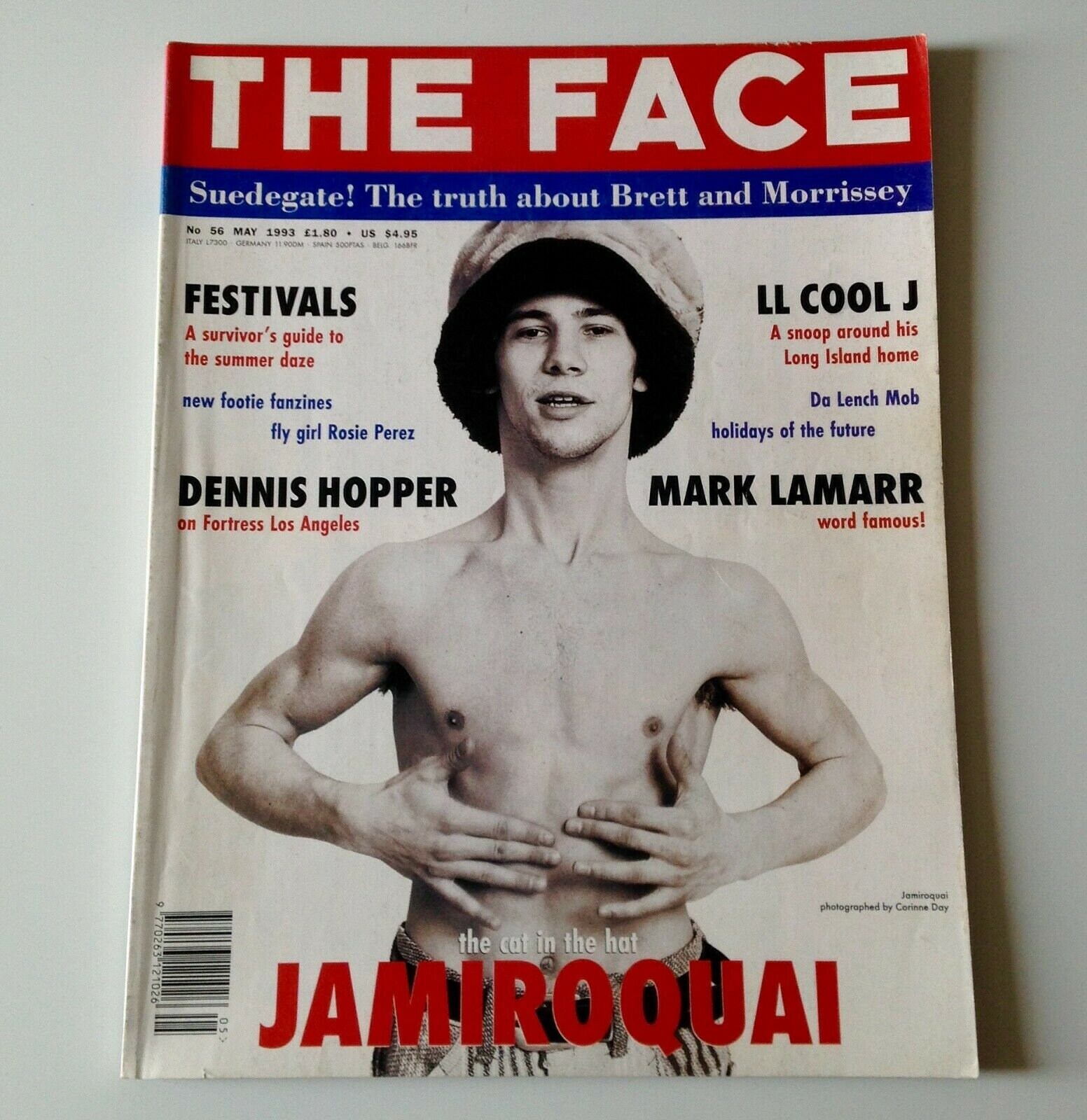 The Face Magazine May 93 Jay Kay, Jamiroquai, Corinne Day LL Cool J ...