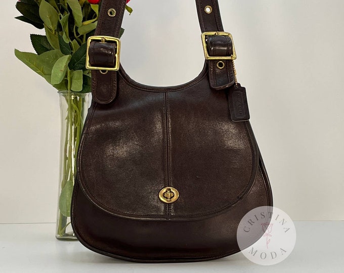 Vintage Coach Mini Safari Tote - Etsy