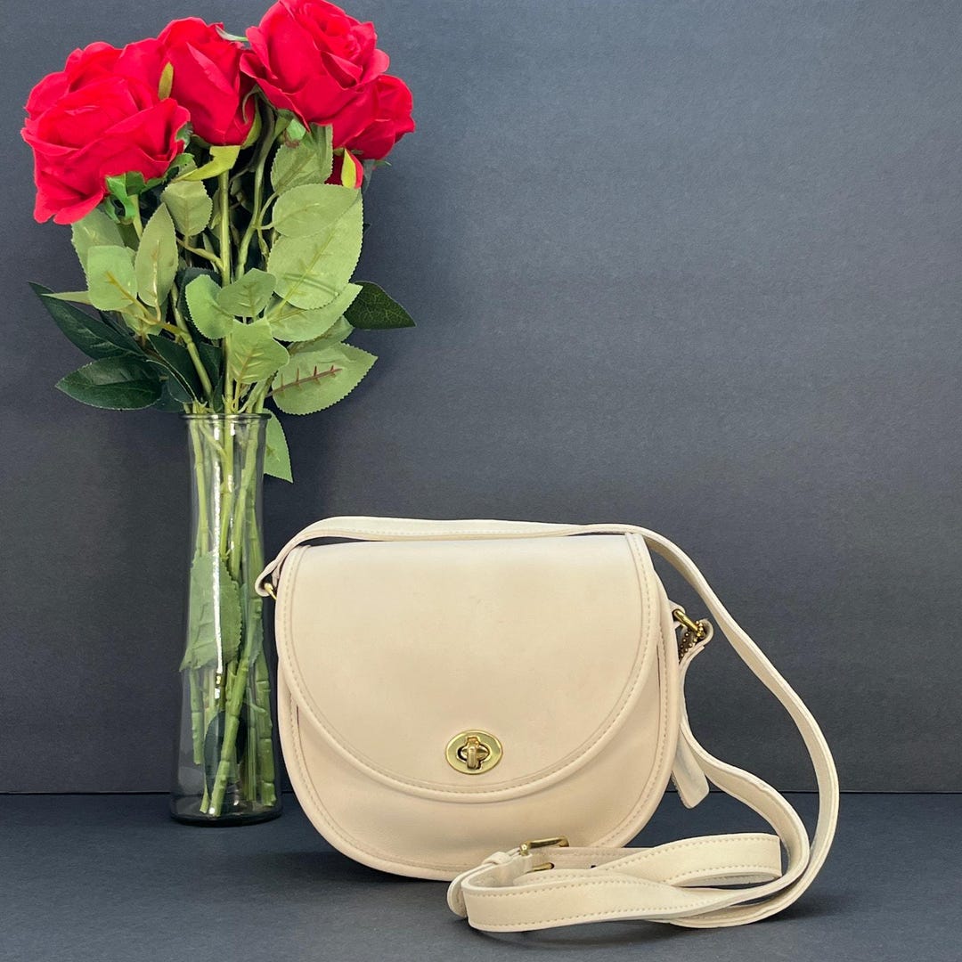 Vintage Coach Watson Bag 9981 Bone USA 1996 - Etsy