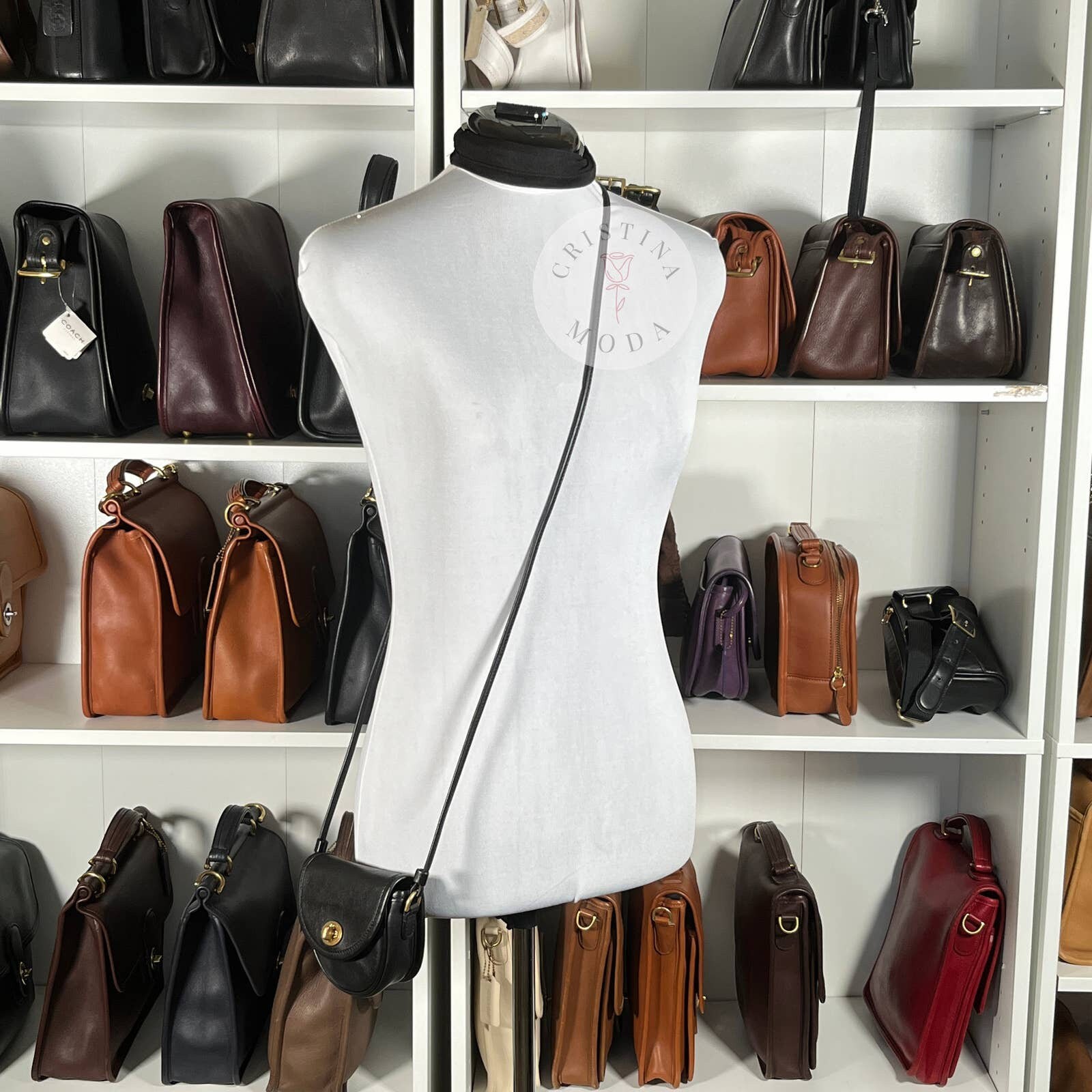 Vintage Coach Mini Watson Bag 6606 Black 2002 - Etsy