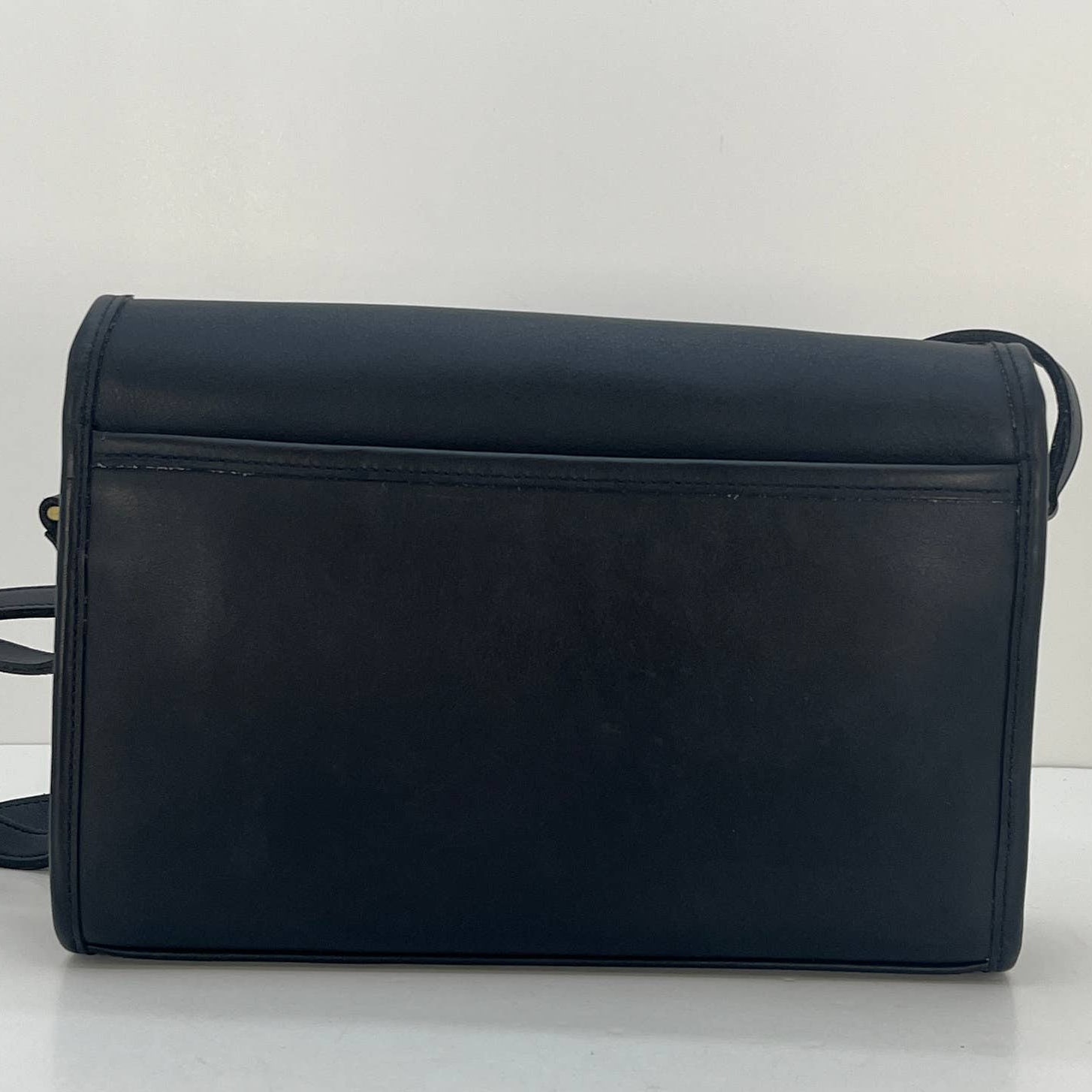 Vintage Coach Ridgefield Flap Bag 9812 Black USA 1999 - Etsy