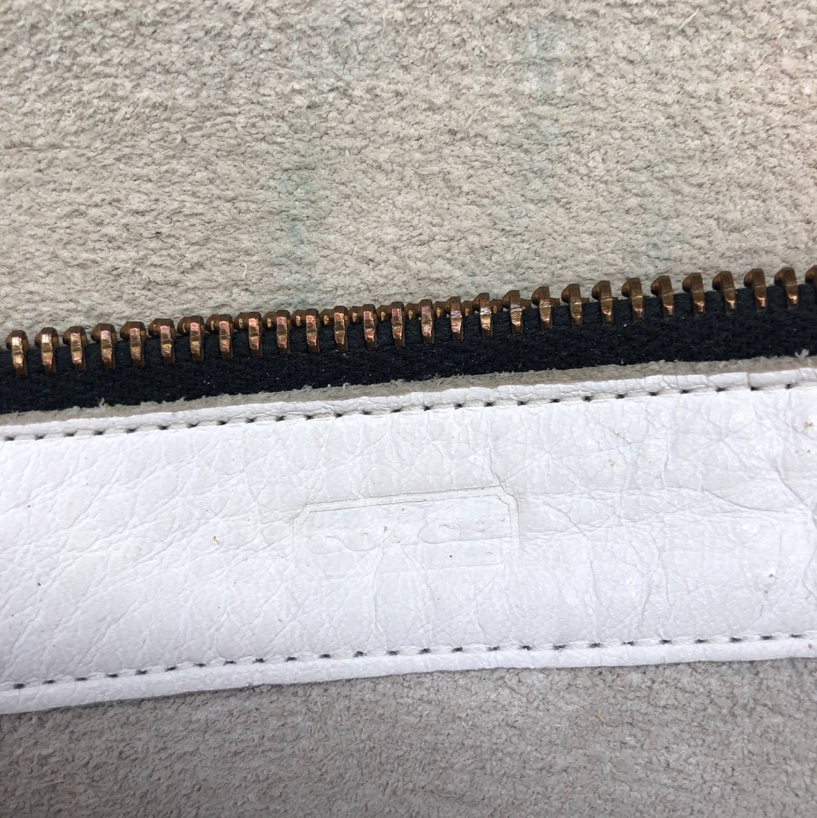 RARE Vintage Coach Pre-creed 1970's School Bag Clutch 9390 White - Etsy