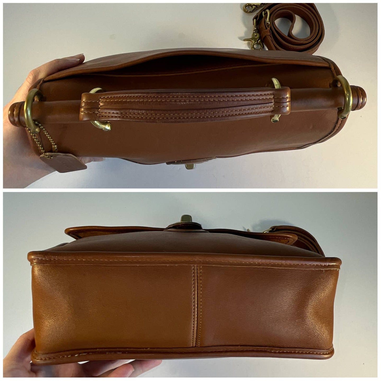 Vintage Coach Willis Bag 9927 British Tan USA - Etsy