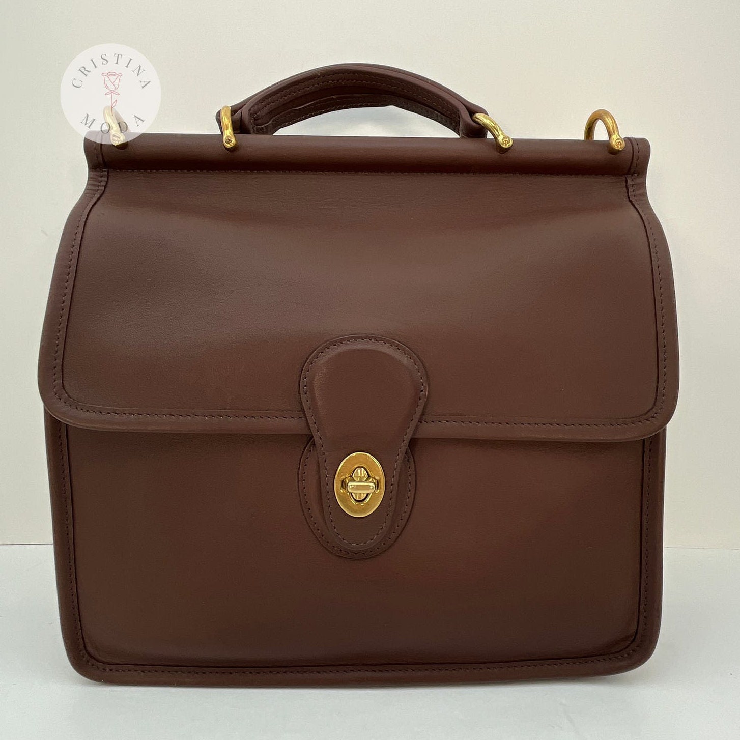NEW Vintage Coach Willis Bag 9927 Mahogany Brown 2001 - Etsy