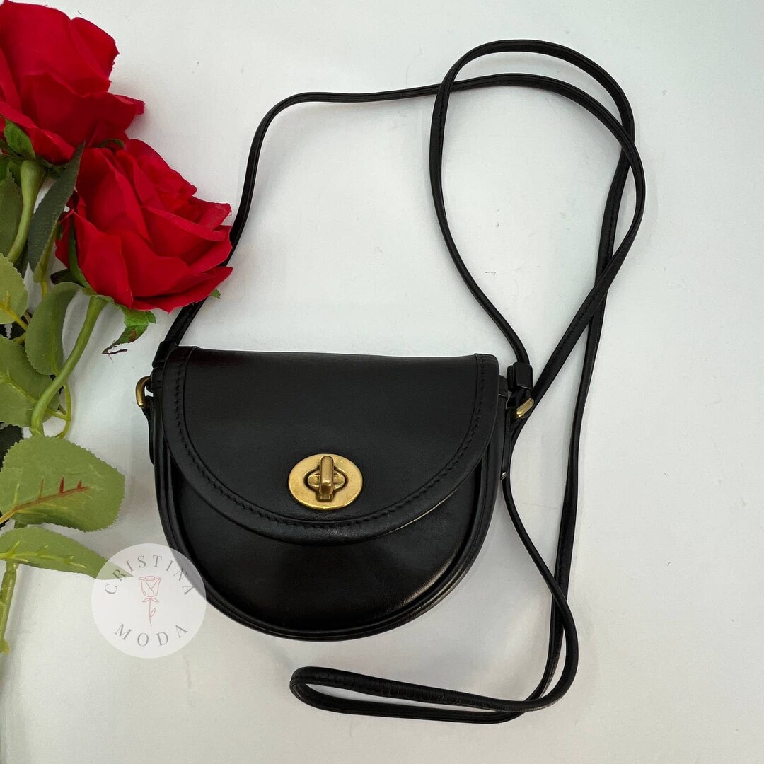 Vintage Coach Mini Watson Bag 6606 Black 2002 - Etsy