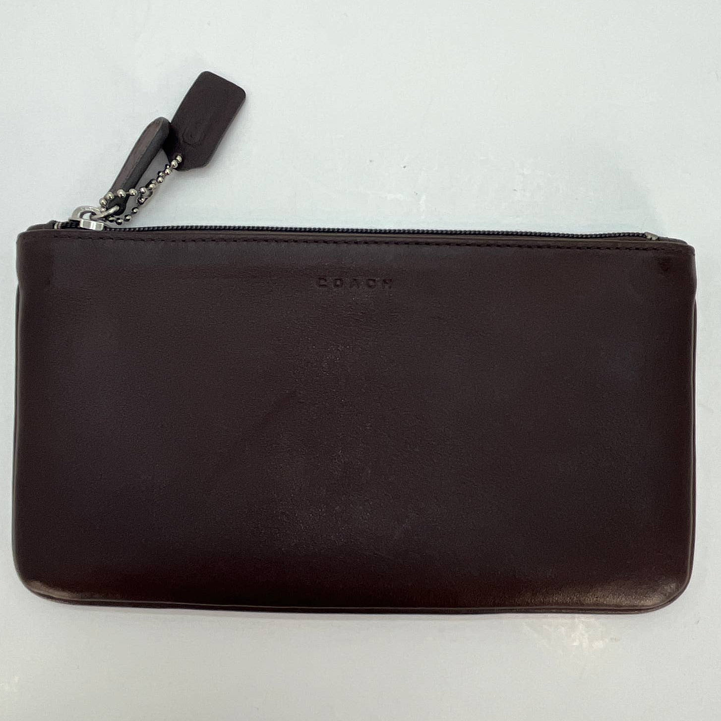 Vintage Coach Small Flat Cosmetic Case 6990 Brown - Etsy