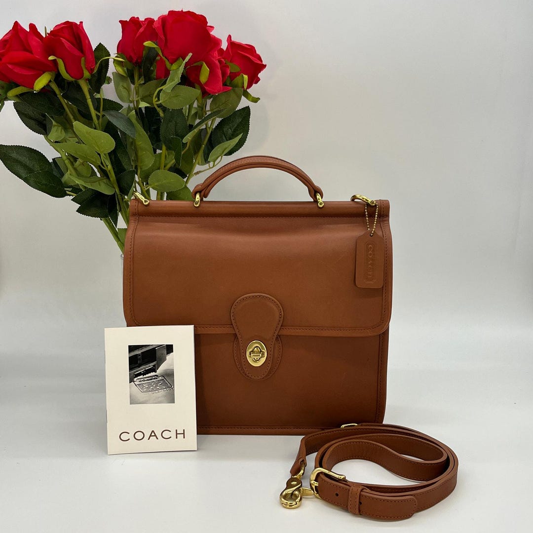 LIKE NEW Vintage Coach Willis Bag 9927 British Tan 2001 - Etsy