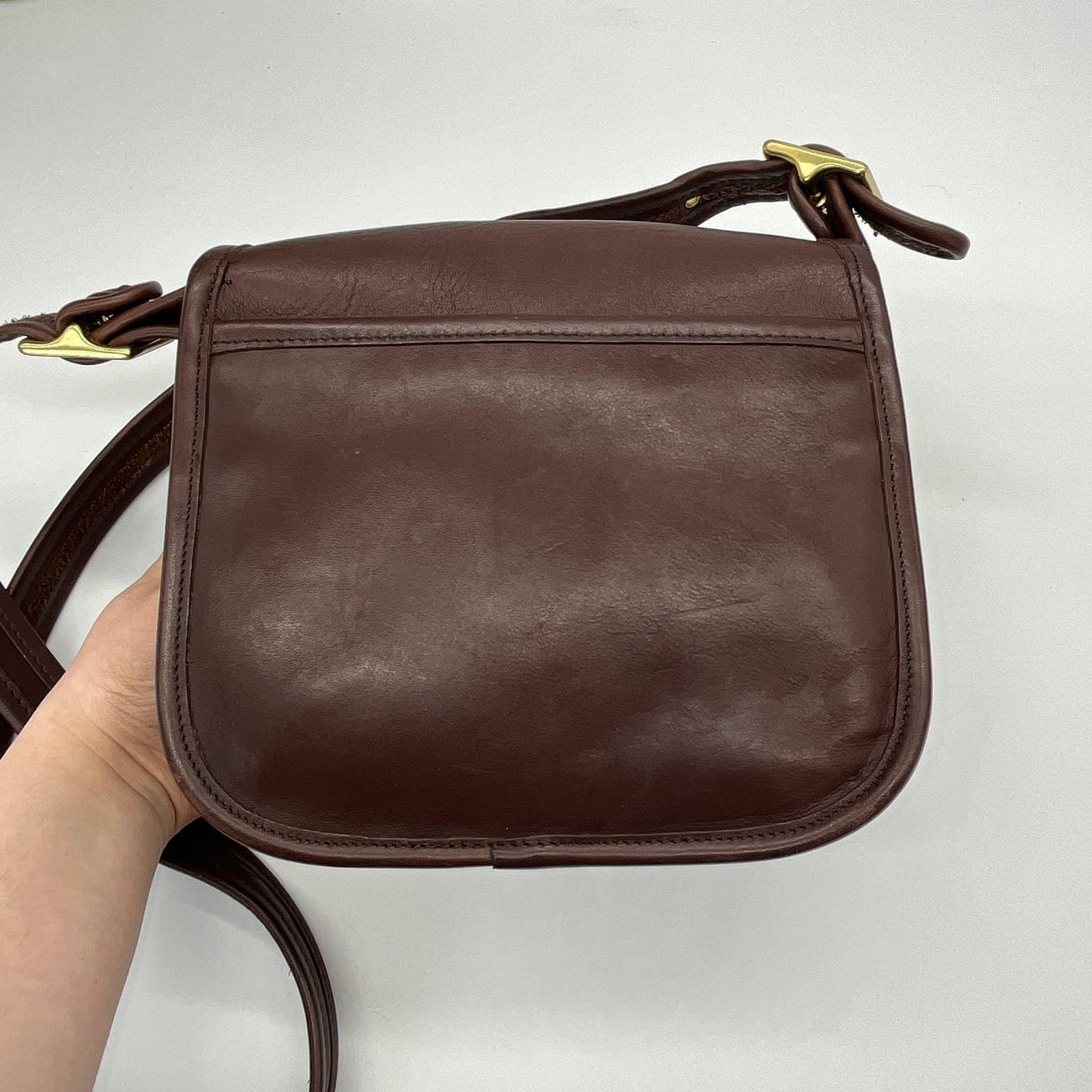 Vintage Coach Legacy Small Flap Bag 9965 Mahogany Brown 1998 - Etsy