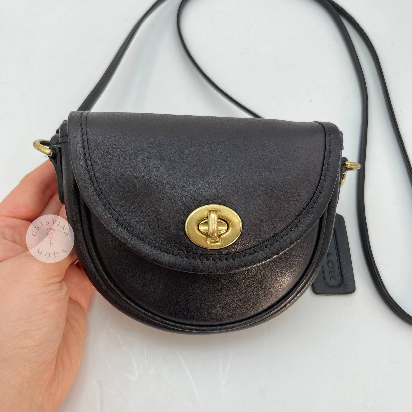 Vintage Coach Mini Watson Bag 6606 Black 2002 - Etsy