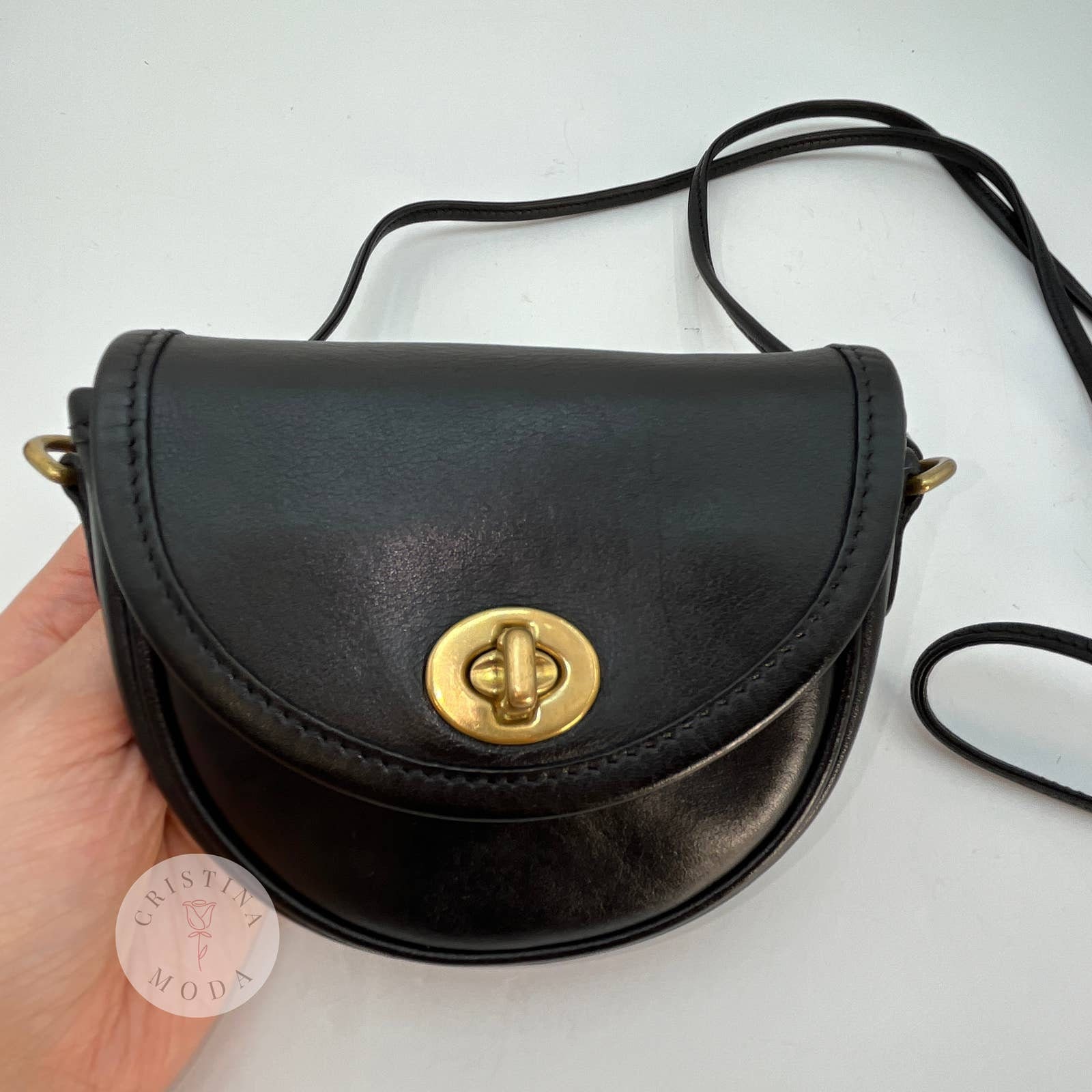 Vintage Coach Mini Watson Bag 6606 Black 2002 - Etsy