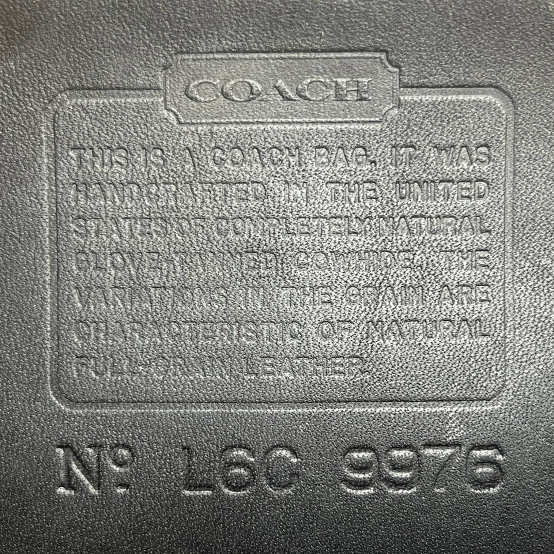 Vintage Coach Anderson Bag 9976 Black USA 1996 - Etsy