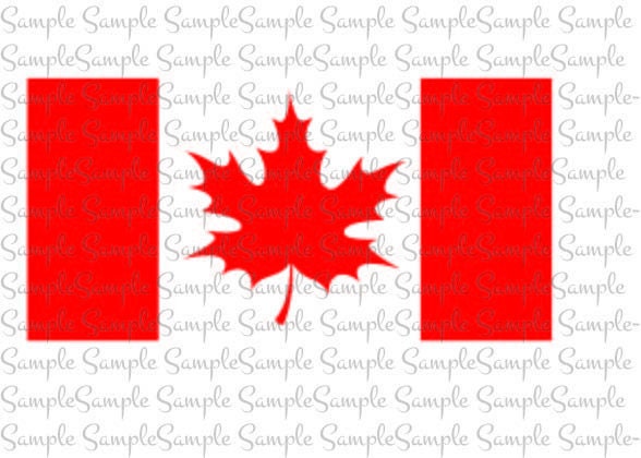 Canada Flag SVG - Etsy