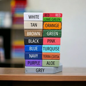 Custom Mini Wood Blocks | Inspirational Blocks | Home Decor | Desk ...