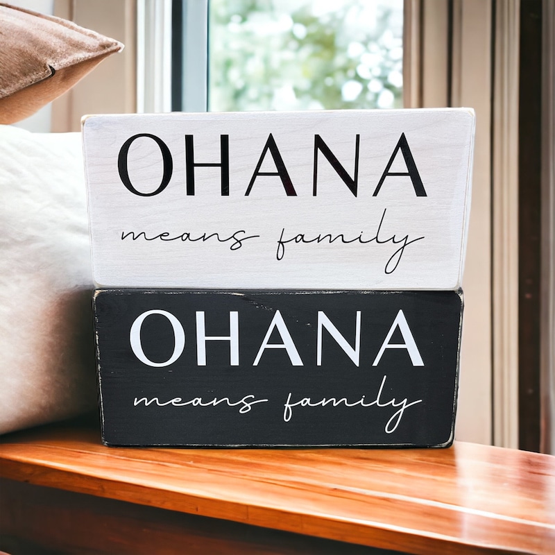 Ohana Wood Sign - Etsy