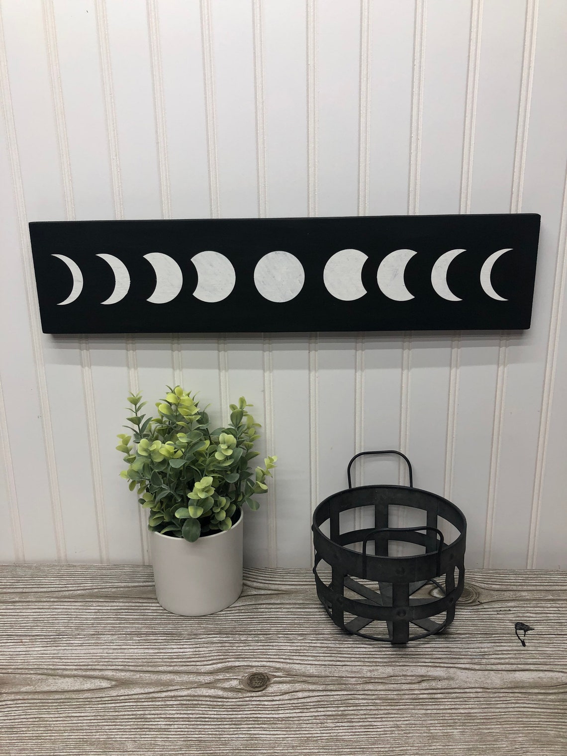 Phases of the Moon Wall Hanging Moon Home Decor Bedroom - Etsy